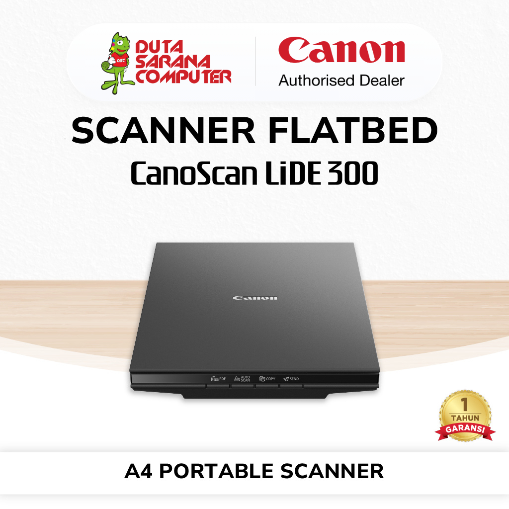 Jual Canon Scanner Lide 300 Scan A4 Portable - Garansi Resmi & Original ...