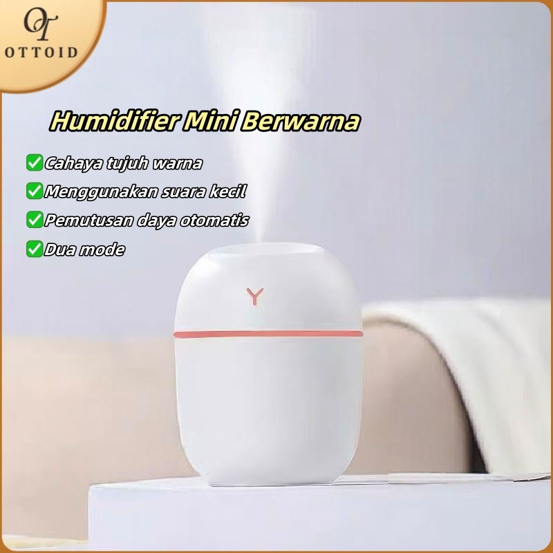 Jual OTTOID Humidifier Mini Berwarna Diffuser Aromatherapy Humidifier ...