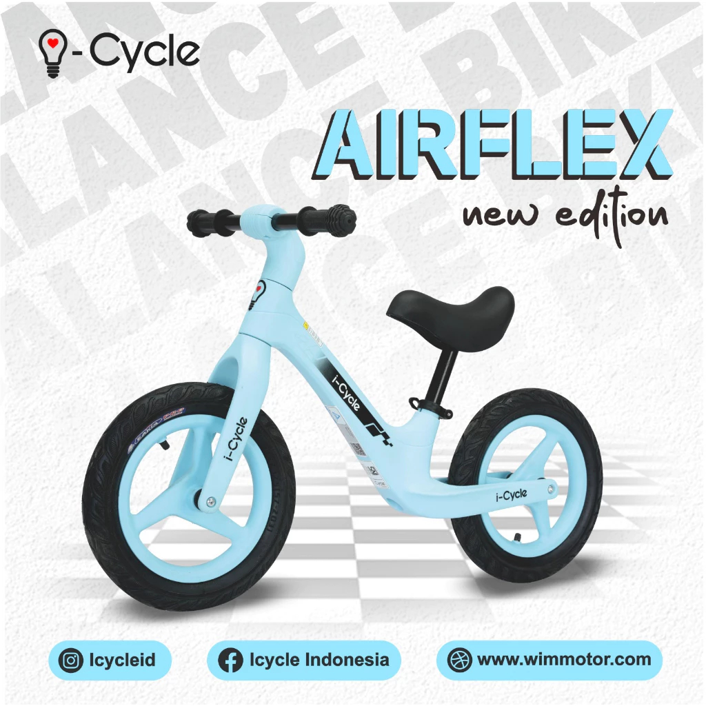 Jual iCycle Balance Bike | Rocket / Annex / Airflex / Stingray / VR-1 ...