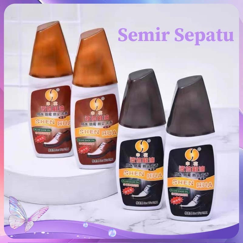 Jual Protect Polish Semir Sepatu Cair Cairan Semir Perawatan Sepatu ...