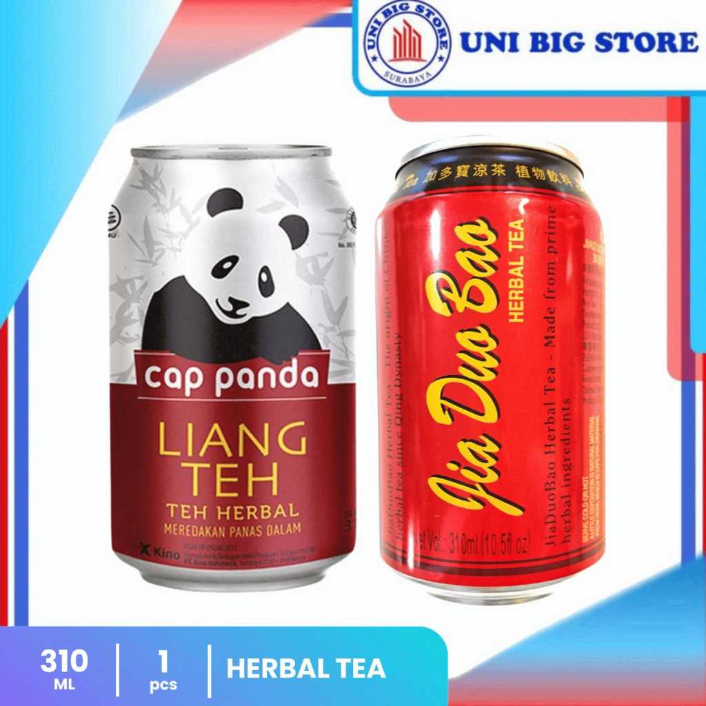 Jual Cap Panda Liang Teh Can Jia Duo Bao 310 ml Tea Herbal Minuman ...