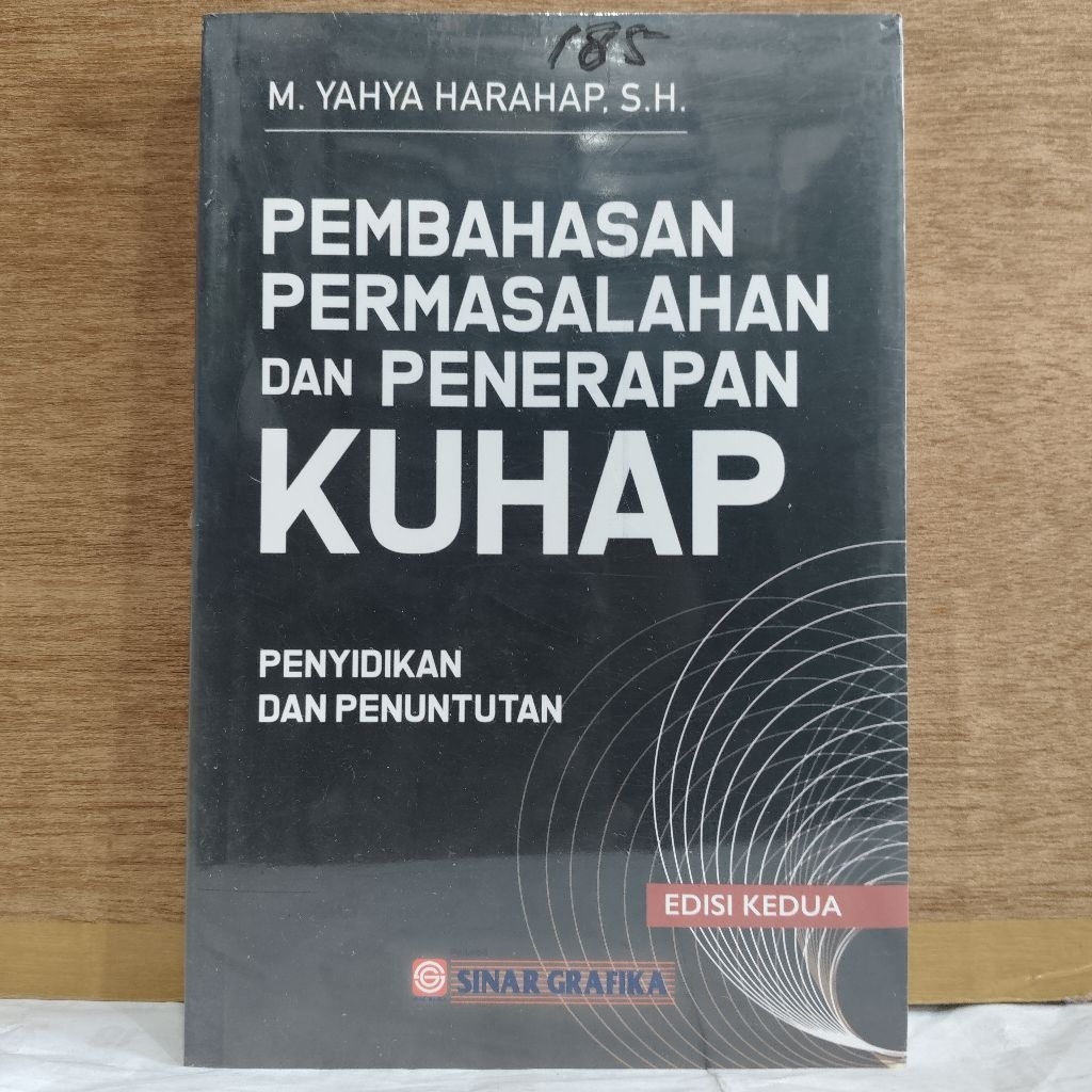 Jual Edisi Kedua Pembahasan Permasalahan dan Penerapan KUHAP ...