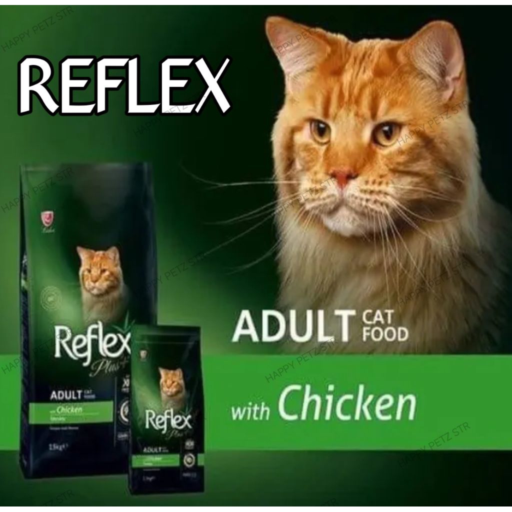 Jual Reflex Plus Cat Adult Chicken 1,5 Kg Freshpack | Shopee Indonesia