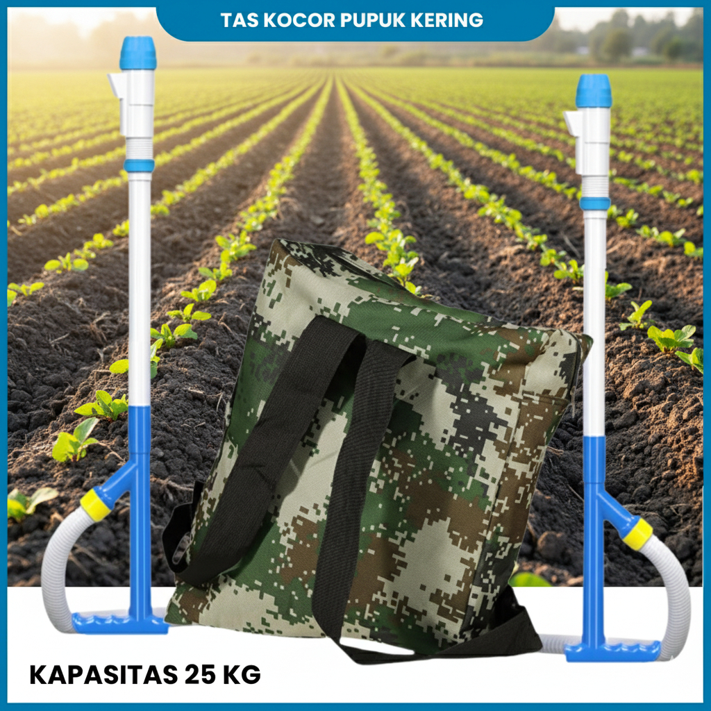 Jual Alat Tabur Pupuk Kering Kapasitas 25KG Tas Ransel Kocor Pupuk Urea ...