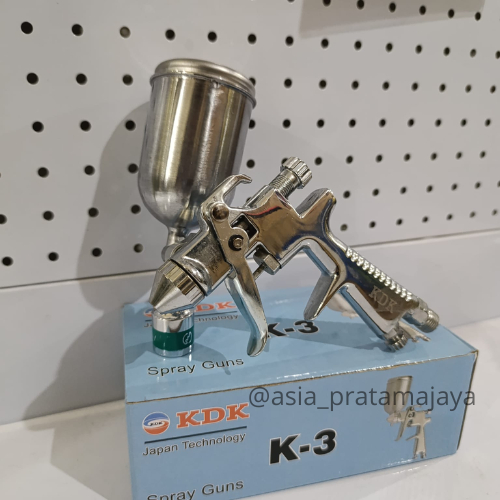 Jual Spray Gun K3B IWT SAGOLA / Alat Semprot Cat Tabung Atas 200cc ...