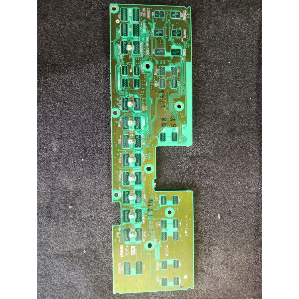 Jual pcb PNC (Bagian REGISTRATION MEMORY) Keyboard Yamaha PSR-S650 ...