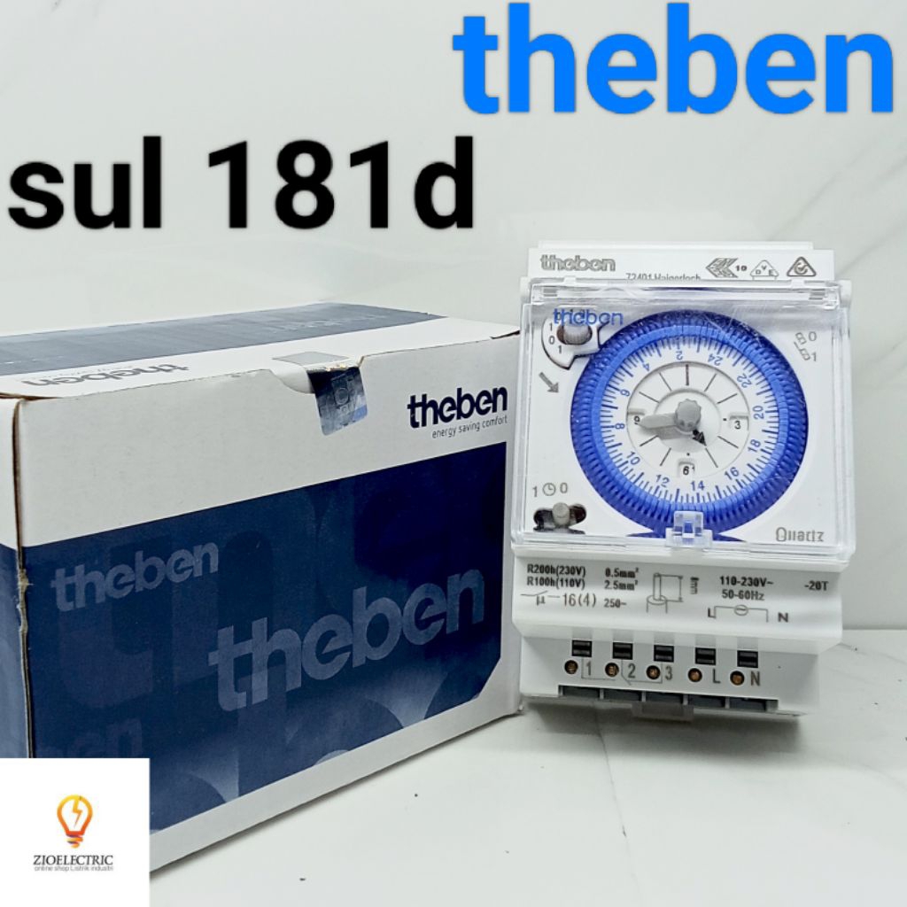 Jual timer analog theben SUL 181 D 24jam original theben | Shopee Indonesia