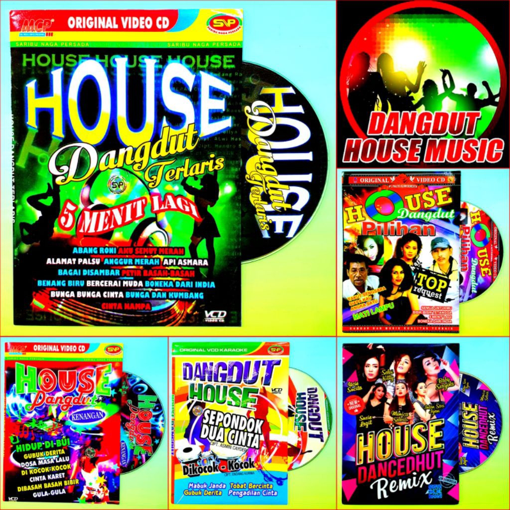 Jual KASET VCD MUSIK NOSTALGIA HOUSE DANGDUT REMIX TERPOPULER - KASET ...