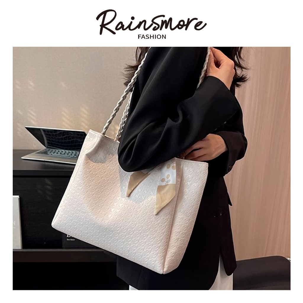 Jual Tas Tote Besar Wanita 2025 Tas Kerja Elegan & Trendi - RAINSMORE ...