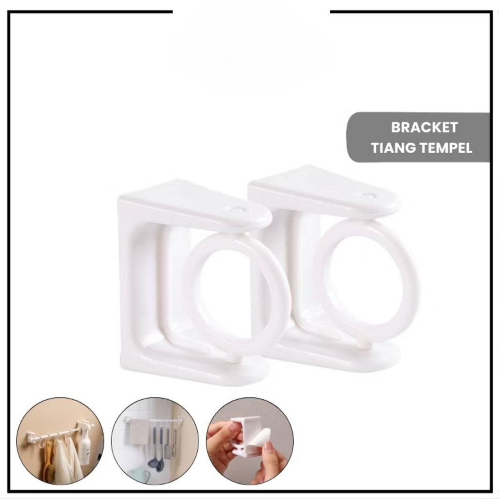 Jual Bracket Batang Fleksibel 360 Derajat Putar / Bracket Tiang Tempel ...