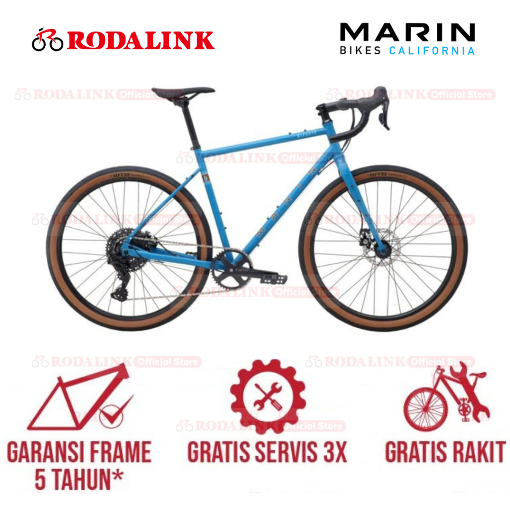 Jual Marin Sepeda Gravel Nicasio+ | Gravel Adventure Bike 650B 1x9 ...