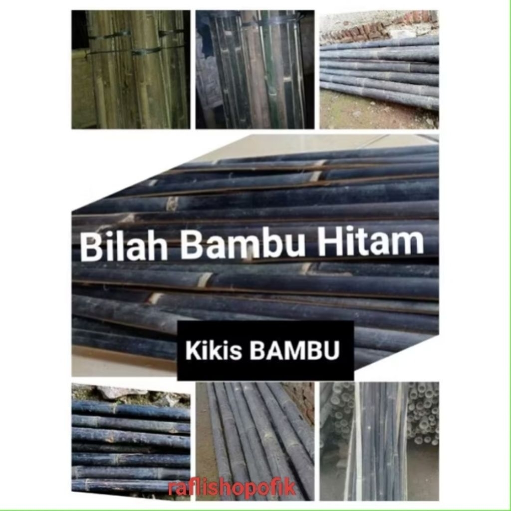 Jual BAMBU HITAM ASLI BAMBU WULUNG BILAH BAMBU HITAM /KERAJINAN/SENI ...