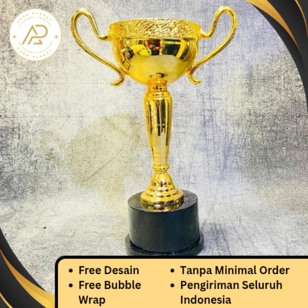 Jual Piala Trophy Logam Bergilir Elegan Custom Untuk Penghargaan, Lomba ...