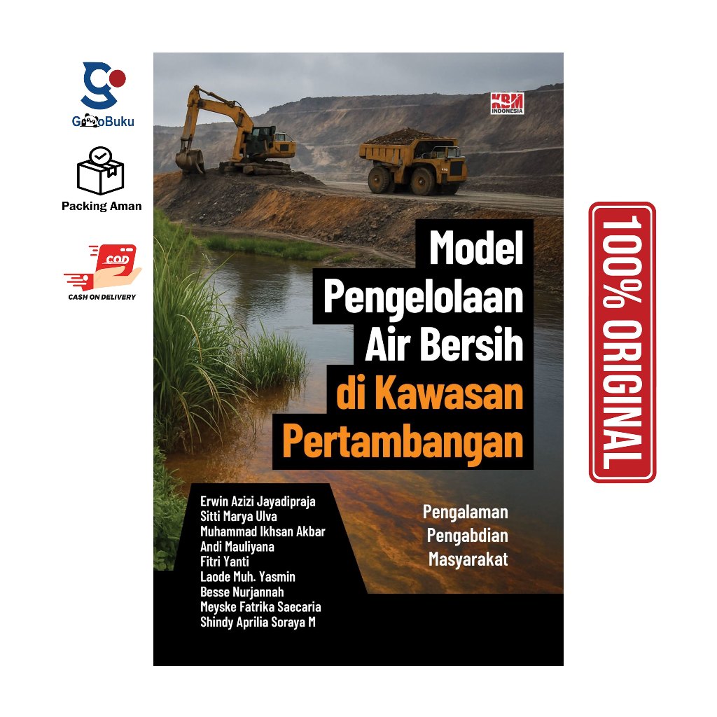 Jual Buku Model Pengelolaan Air Bersih Di Kawasan Pertambangan ...
