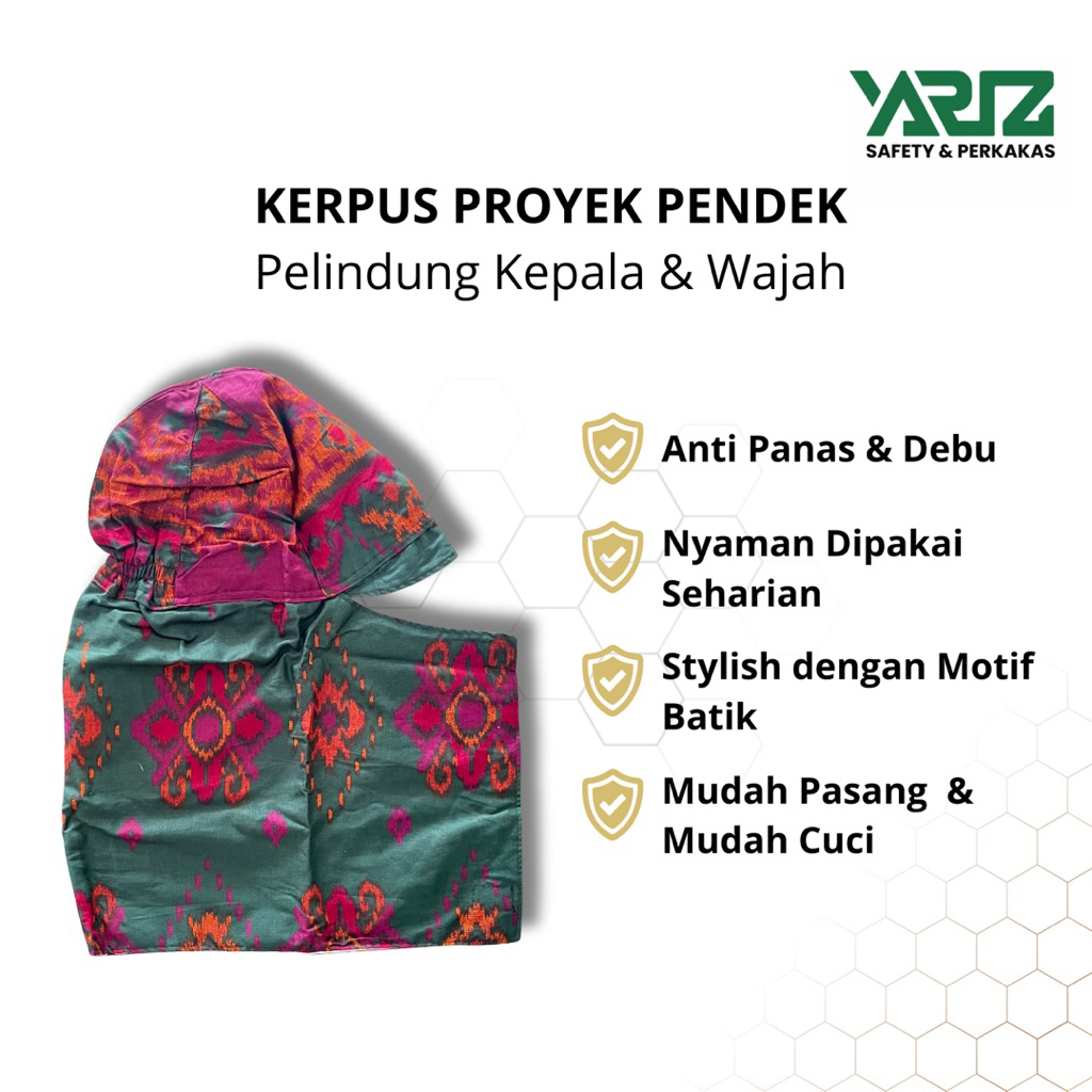 Jual Kerpus Proyek Pendek – Pelindung Kepala & Wajah | Shopee Indonesia