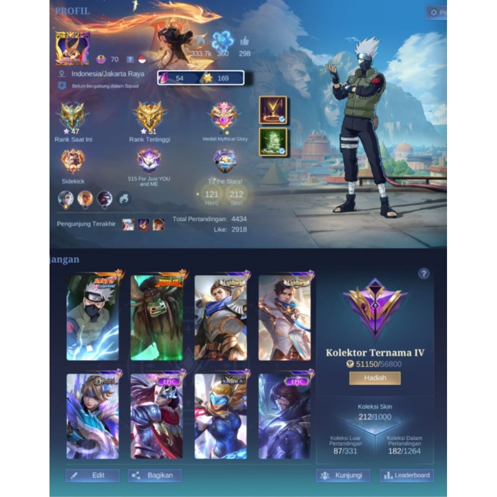 Jual Pelayanan MLBB Sultan Full Skin Murah + Free Garansi | Shurastore ...