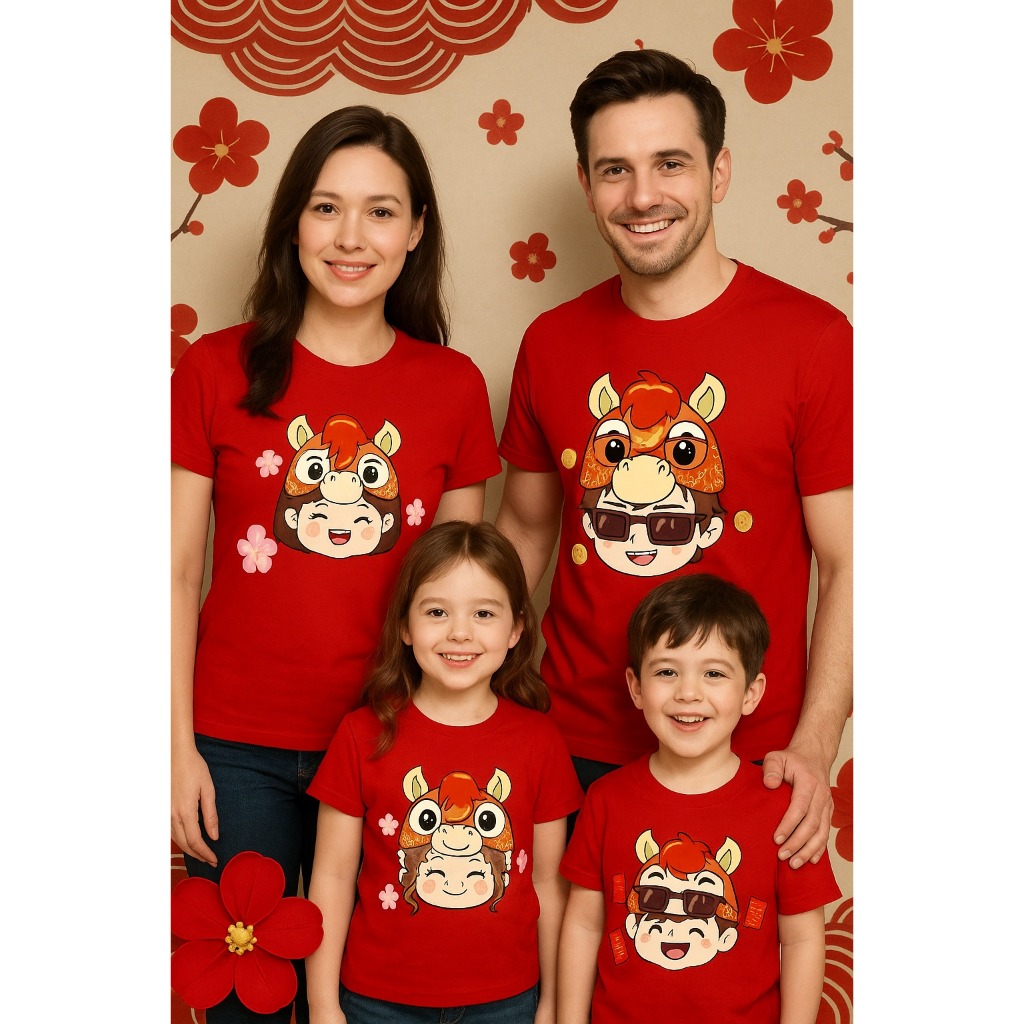 Jual IMLEK 2026 TAHUN KUDA ATAU HORSE ATAU MA - BAJU KAOS KATUN COMBED ...
