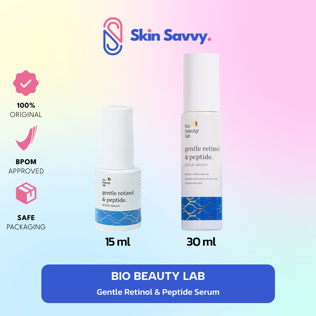 Jual [SALE 11.11] BIO BEAUTY LAB Gentle Retinol & Peptide Active Serum ...