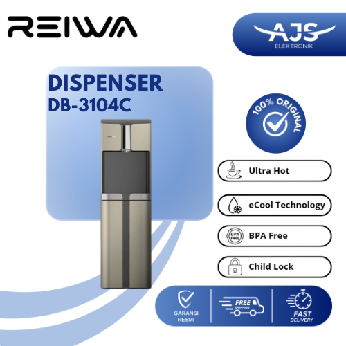 Jual Reiwa Dispenser Galon Bawah DB-3104C Panas Dingin Garansi Resmi / DB 3104 C | Shopee Indonesia