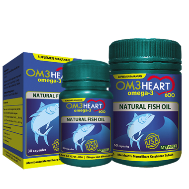 Jual Om3Heart Omega-3 Botol Isi 30 Kapsul - Suplemen Kesehatan | Shopee ...