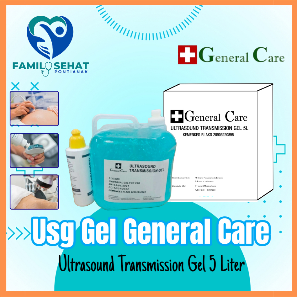Jual Ultrasound Transmission Gel 5 Liter - USG GEL General Care ...