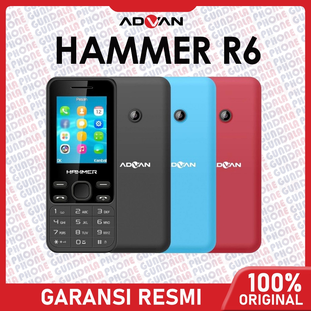 Jual Advan Hammer R6 Garansi resmi | Shopee Indonesia