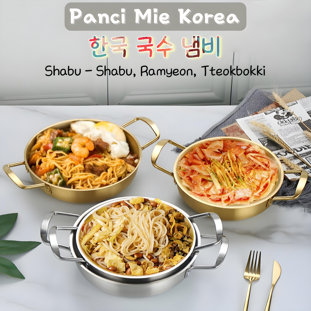 Jual Panci Mie Rebus Stainless Steel Korean Style Panci Ramen Ramyun ...