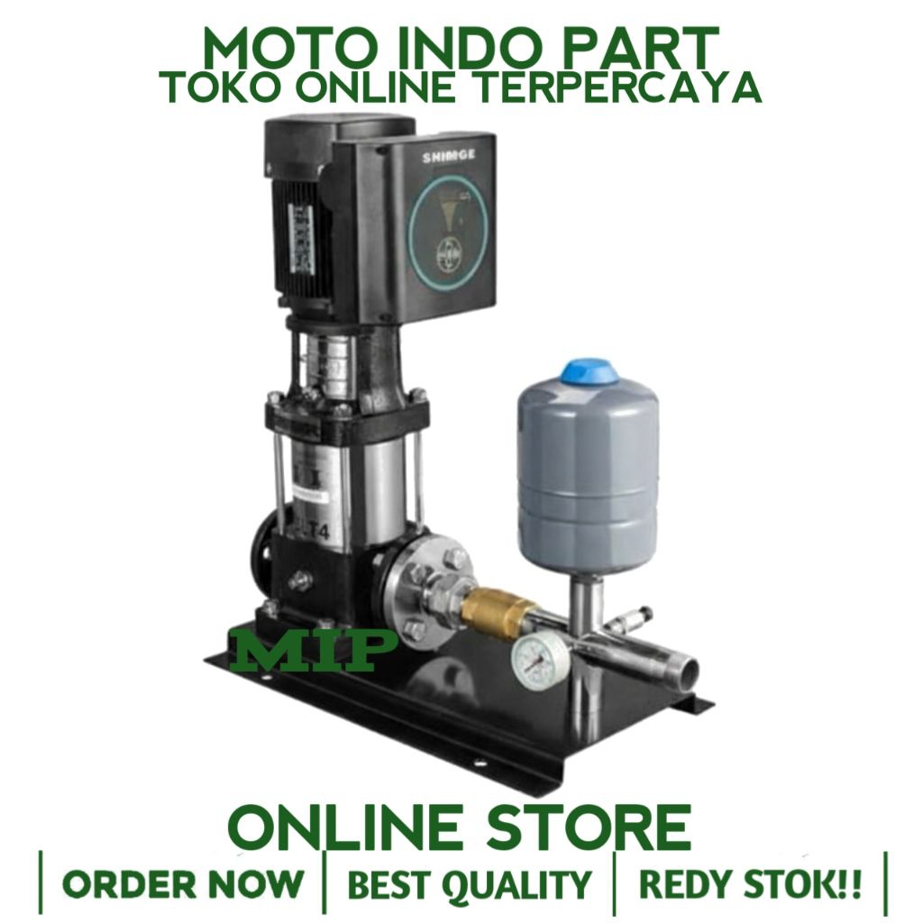 Jual Pompa Vertical Multistage SHIMGE BLE 4-4 Booster Pump 4M3/Jam ...