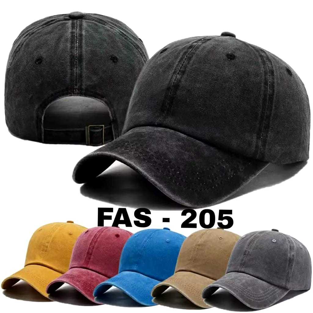 Jual PROMO BEST SELLER !!! PLAIN VINTAGE TOPI BASEBALL POLOS TOPI ...