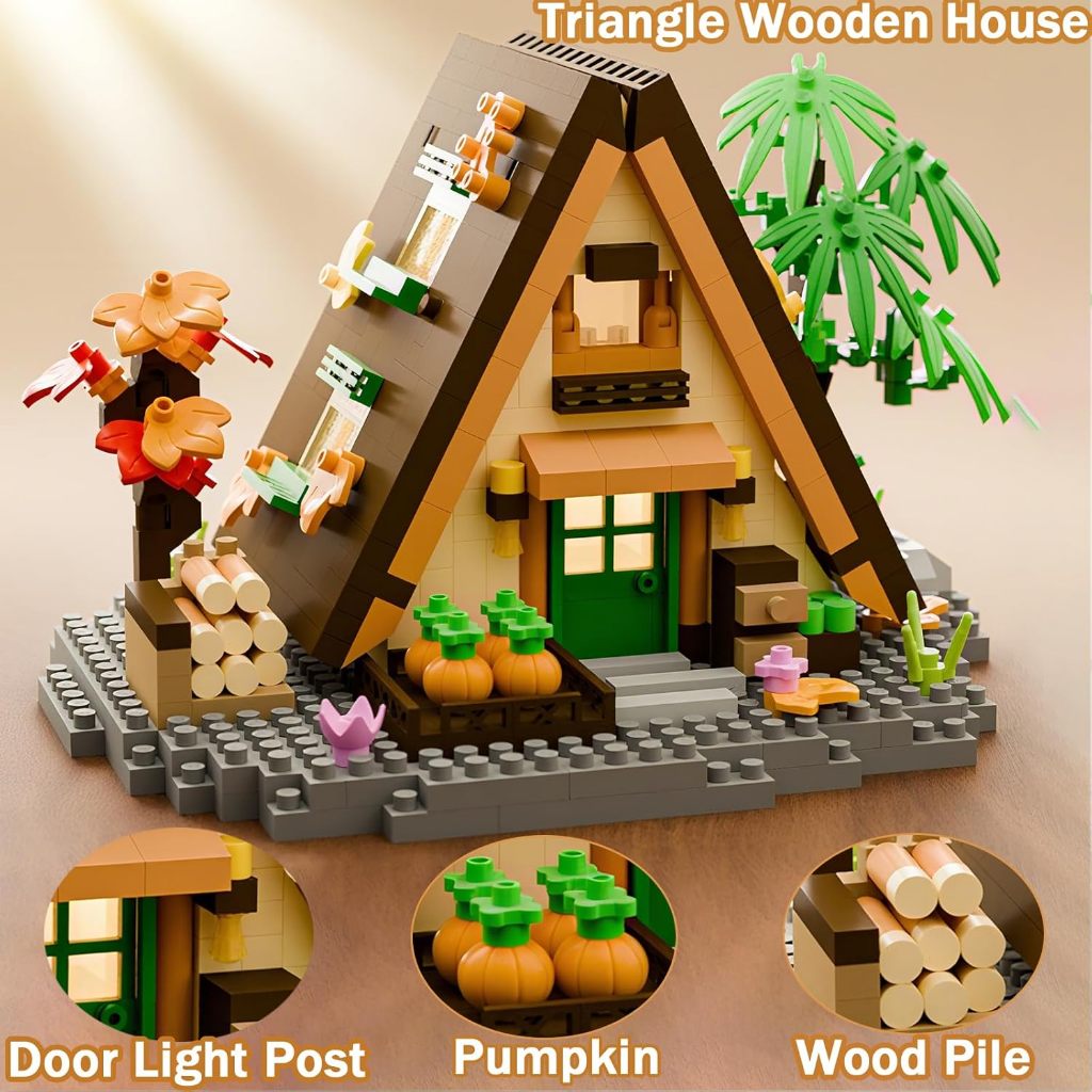 Jual Tree House Rumah Building Blocks Mini Kabin Hutan Model Blok DIY ...