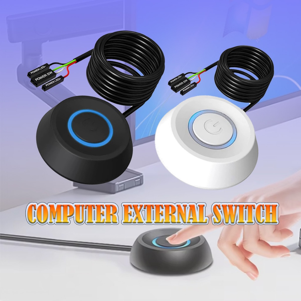 Jual 2M Button Tombol Switch Pc Kabel Power Button Pc Saklar ON OFF PC ...