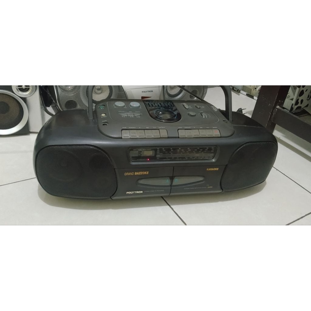 Jual Radio Tape Compo Polytron PSC 424 ADA SUBWOOFER DIDALAMNYA ...