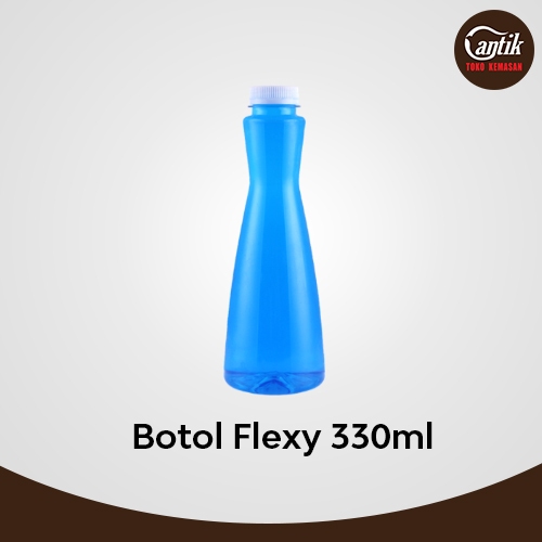 Jual BOTOL PLASTIK FLEXY 330 ML + TUTUP SHORT NECK ISI 50 PCS | Shopee ...
