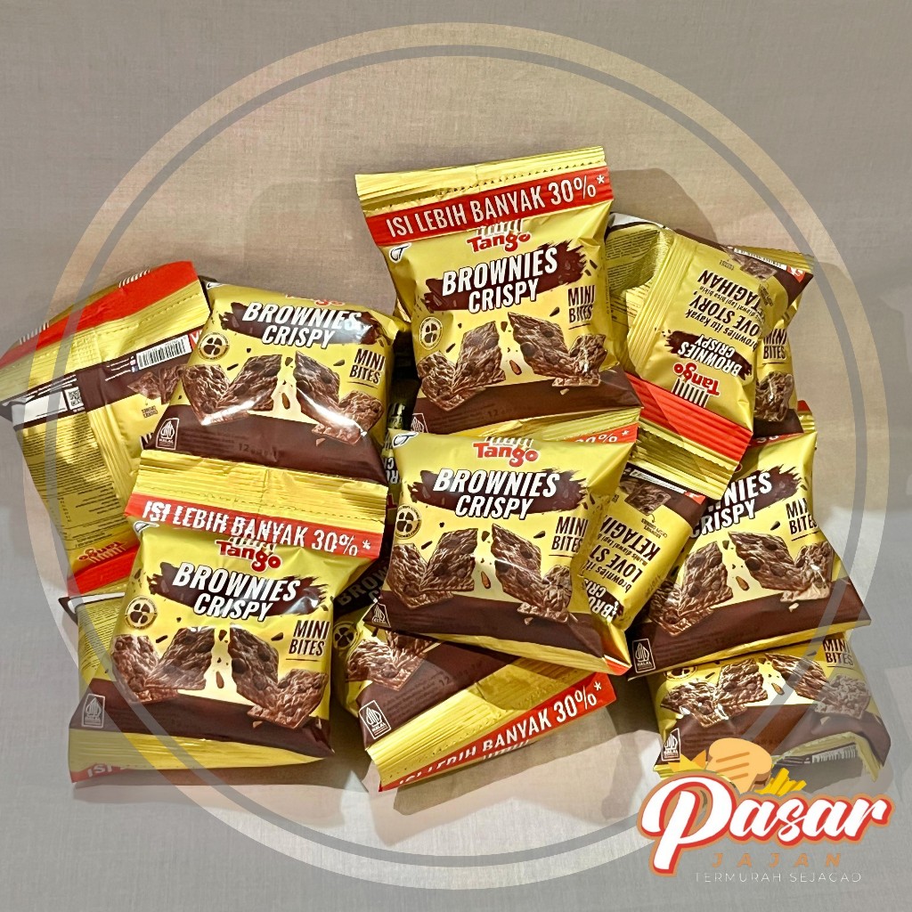 Jual Tango Brownies Crispy Mini Bites 10pcs x 9grm | Shopee Indonesia