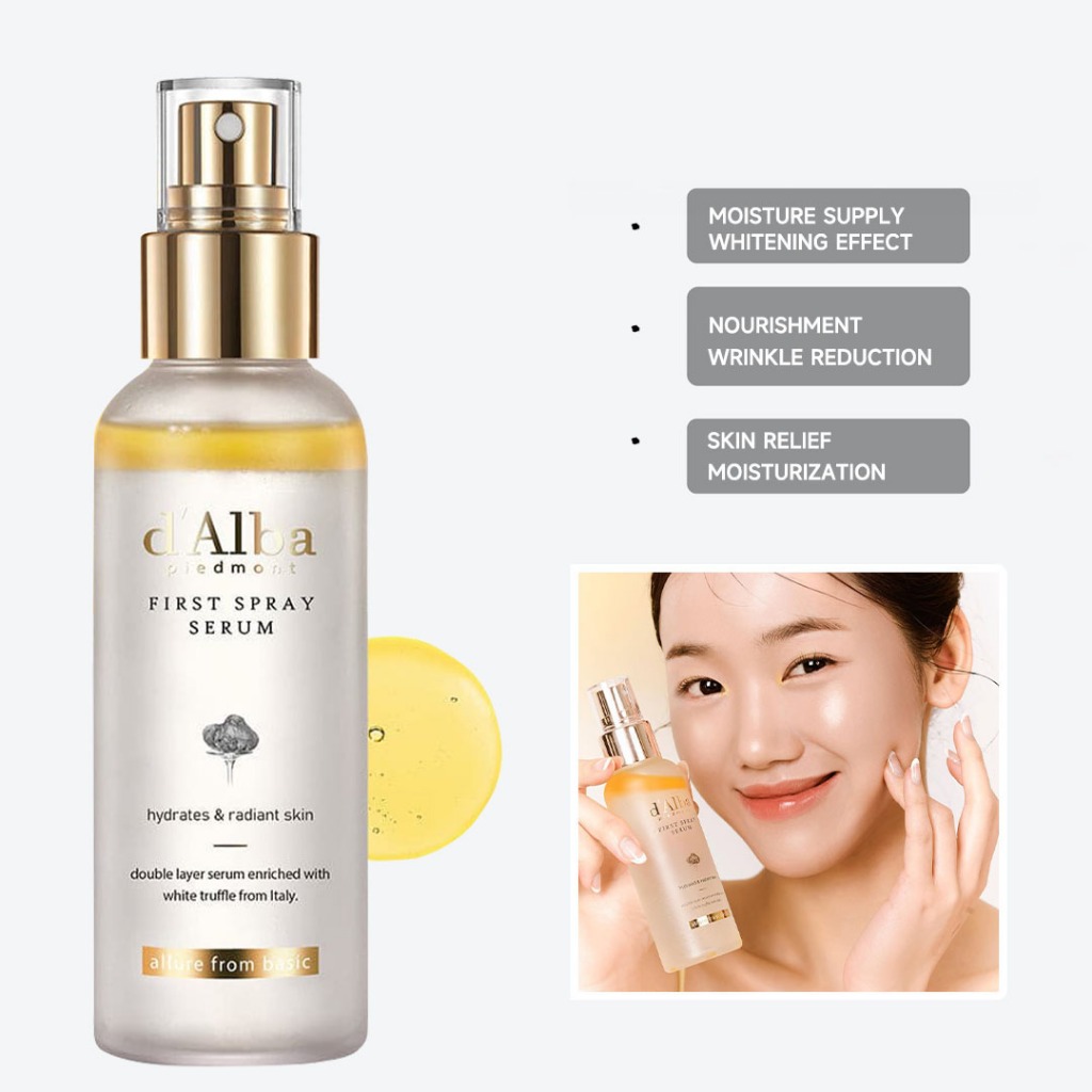Jual D'Alba White Truffle First Spray Serum 100ml Mist Spray Setting ...