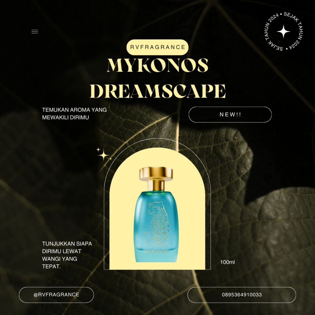 Jual Mykonos Dreamscape Extrait de Parfum – Fruity Gourmand Woody ...