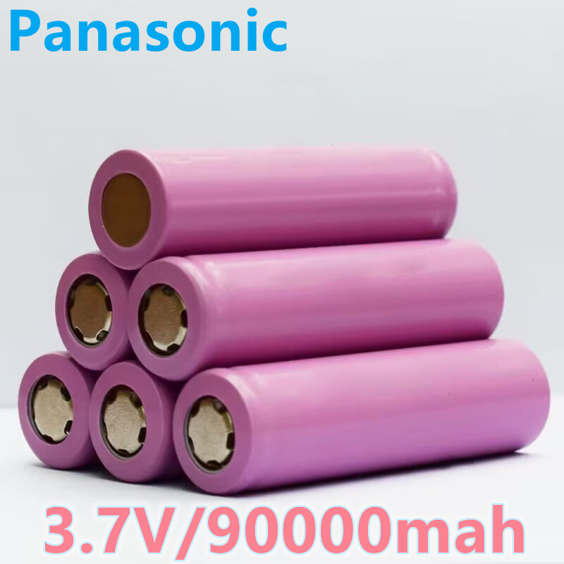 Jual Panasonic batteries 18650 90000mAh baterai senter taktikal baterai ...