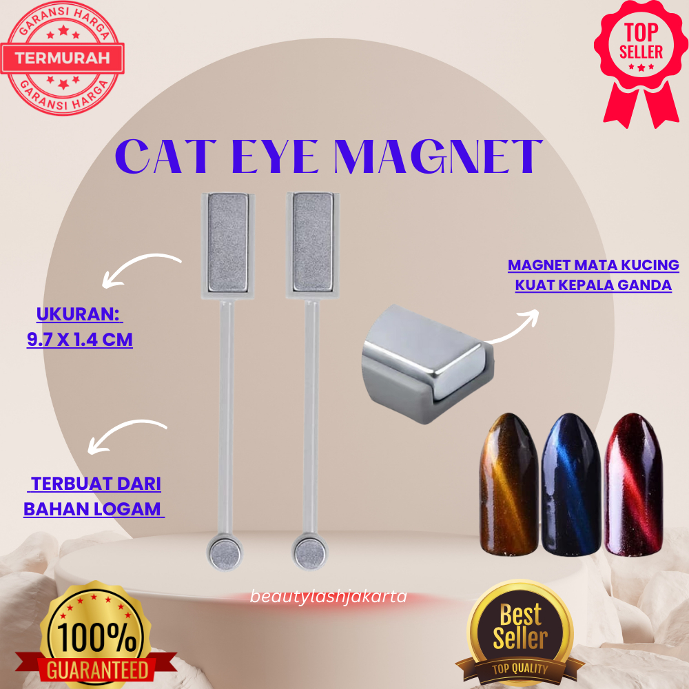 Jual CAT EYE MAGNET GEL POLISH CAT EYE GEL MANICURE/CAT EYE MAGNET DUAL ...