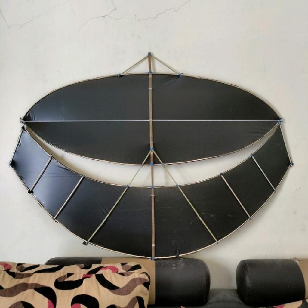 Jual rangka layangan Pegon ceper/semok (SUDAH DI RAKIT) ukuran 90_120cm ...