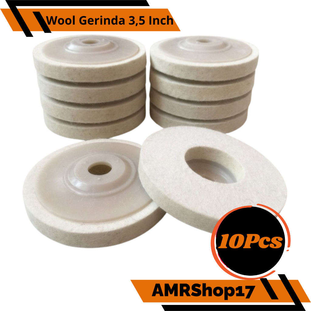 Jual Wool poles 3,5" Alat Poles Body mata gerinda wol polishing 3,5 ...