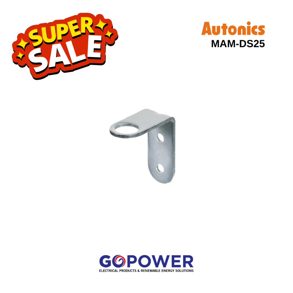 Jual Autonics Braket Pemasangan Tower Light MAM-DS25 Aksesori L-Angle ...