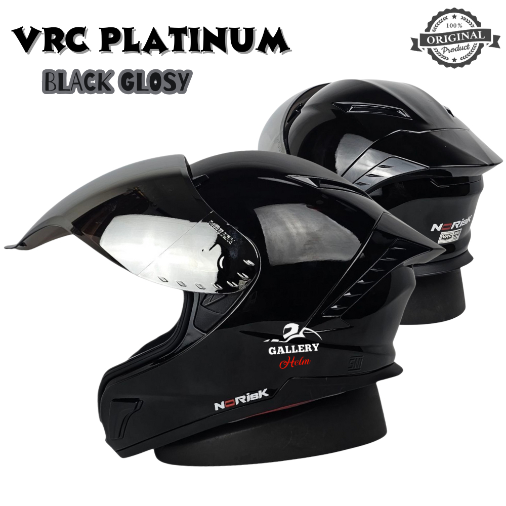 Jual Helm Vrc Platinum Look Stylish Kekinian Original Batok Import ...