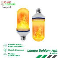 Jual Lampu Bohlam Hias Api Fitting E27 9W Watt | Shopee Indonesia