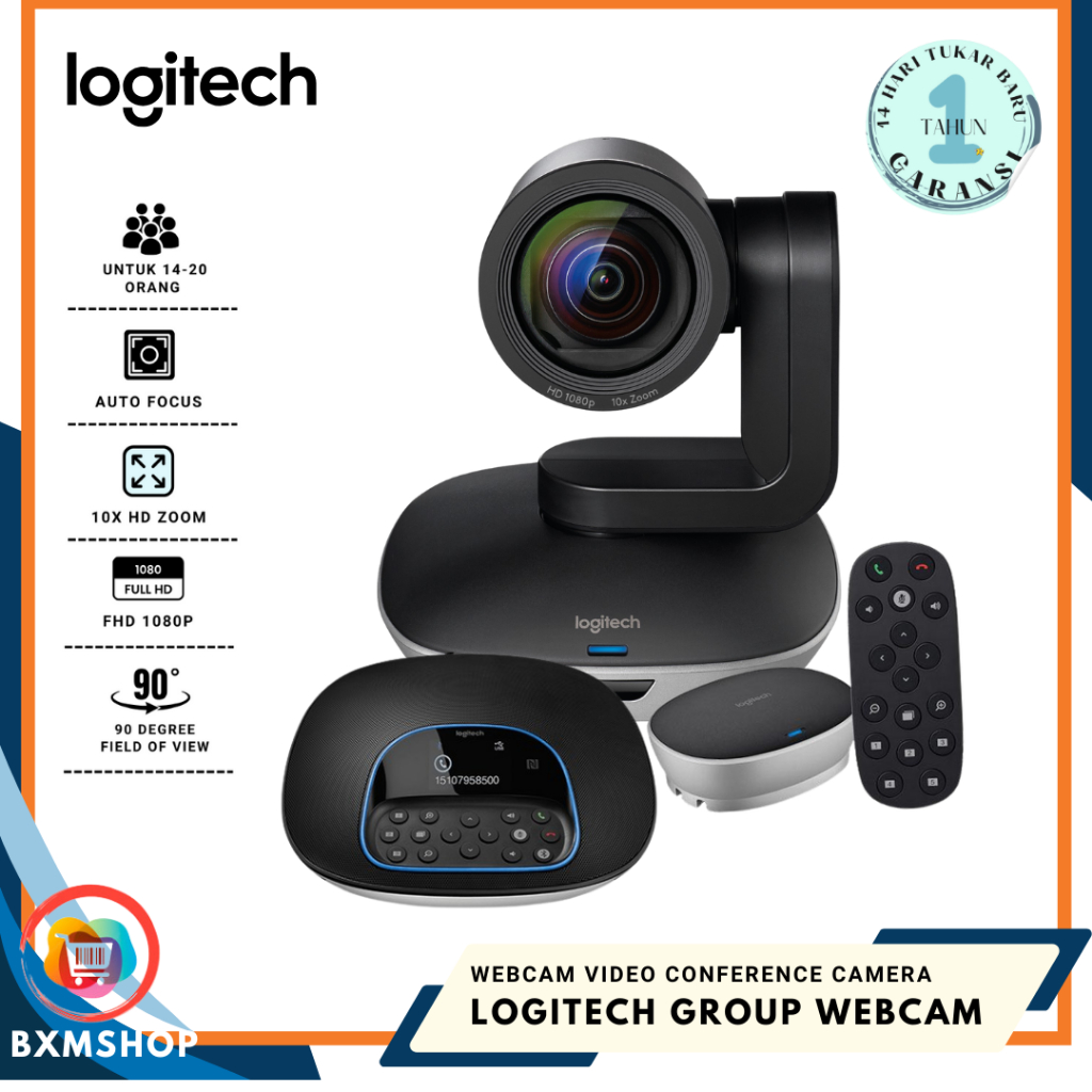Jual Logitech Group CC3500e Video Conference Camera Zoom Meeting Webcam ...