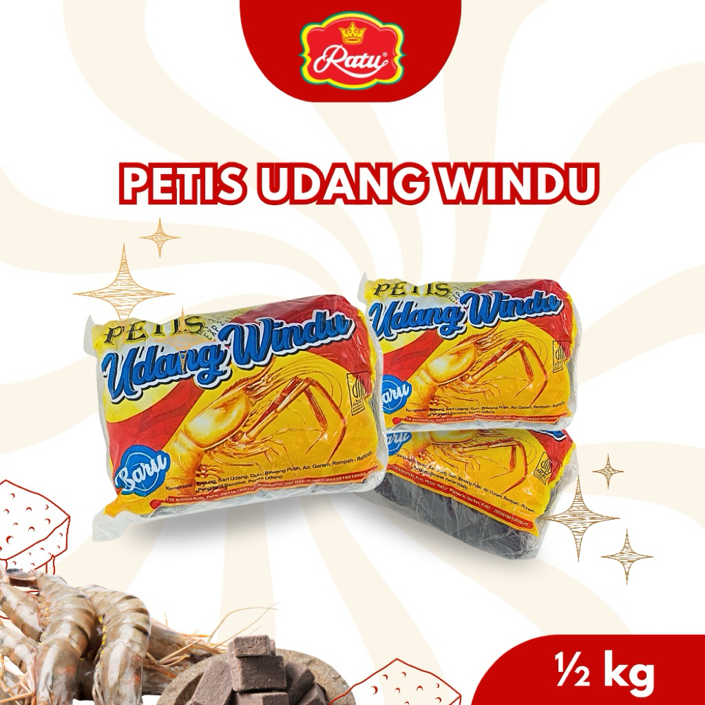 Jual PETIS UDANG WINDU RATU KEMASAN 1/2 KG | Shopee Indonesia