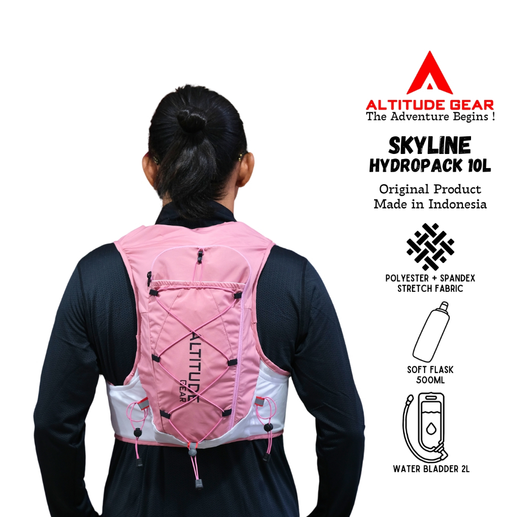 Jual Tas Hydropack Vest Running Unisex Sport Altitude Gear Skyline ...