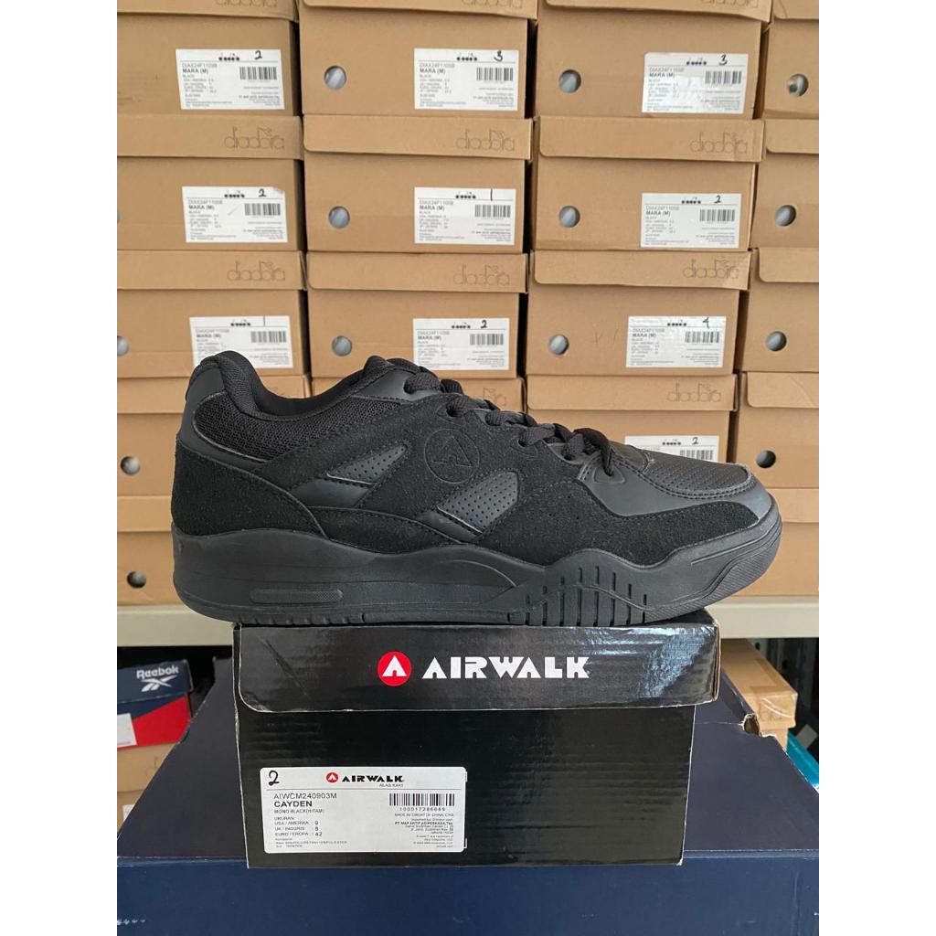 Jual Airwalk Cayden Mono Black Men Shoes Original | Shopee Indonesia