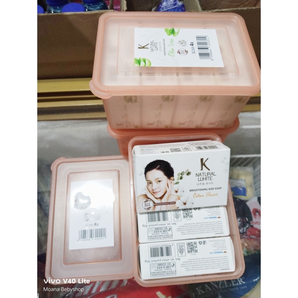 Jual K-Natural sabun batang isi 4 pcs + box | Shopee Indonesia