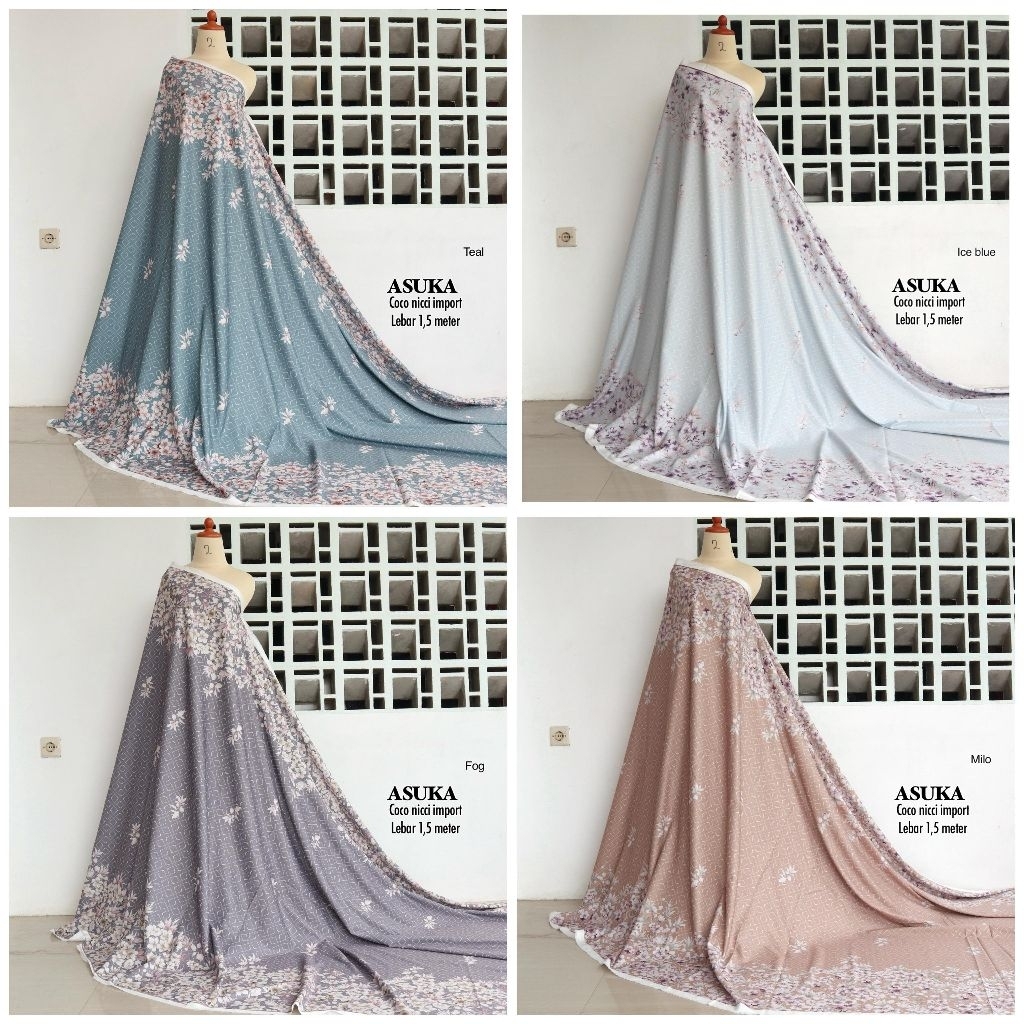 Jual KAIN METERAN COCO NICCI MOTIF ASUKA | KAIN MOTIF | KAIN SARIMBIT ...