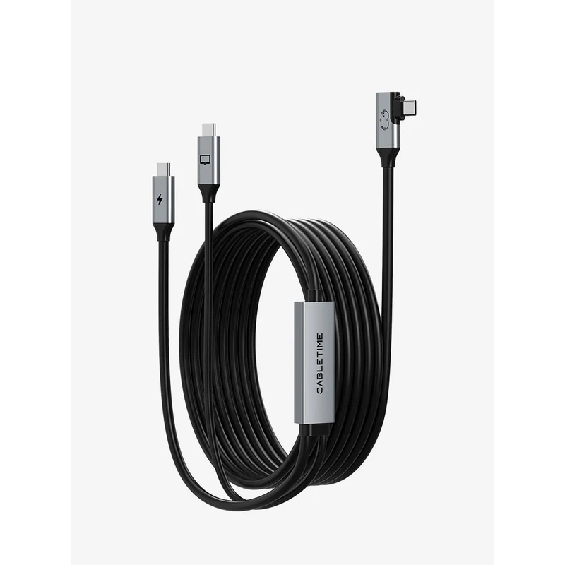 Jual Kabel VR USB-C Male to Male w/ PD 36W Compatible with Meta Quest ...